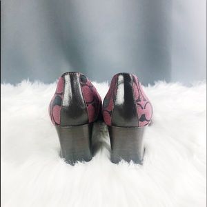 Coach | Shoes | Coach Block Heels Size 75 | Poshmark